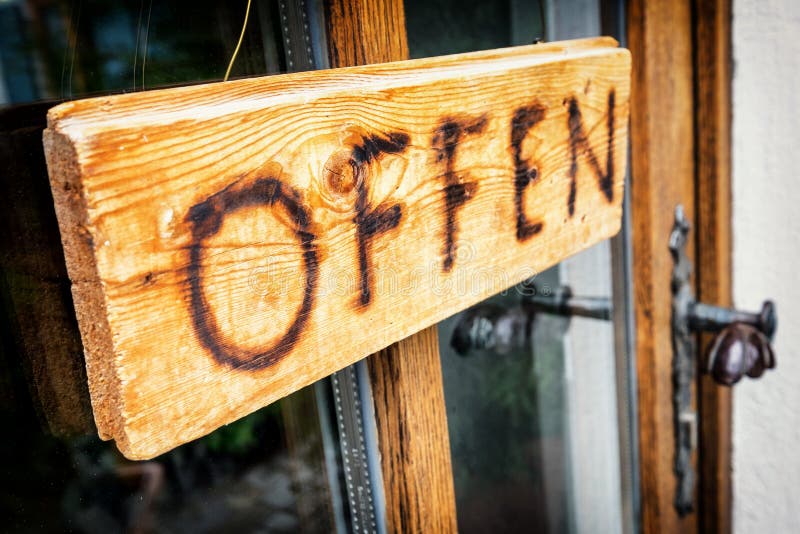 Open sign stock image. Image of artdeco, information - 31868003