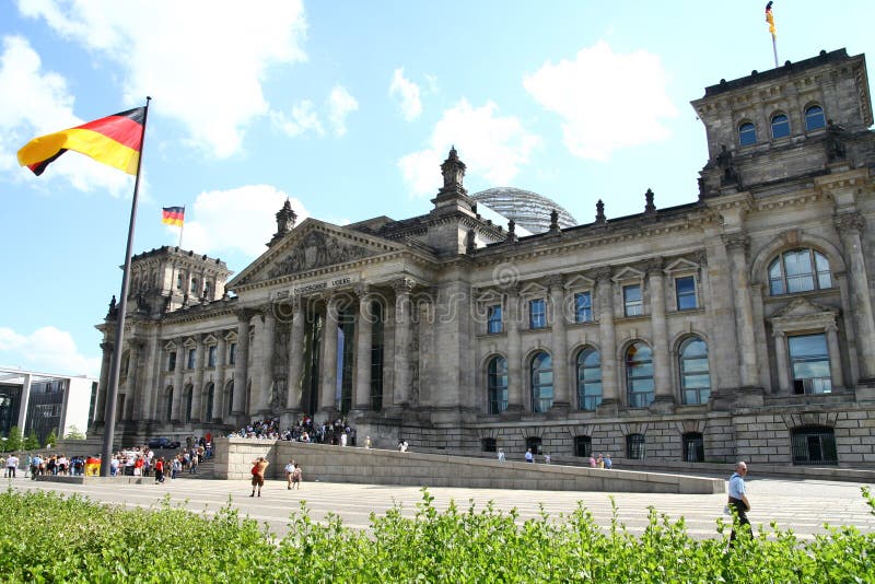 German Parliament in Berlin Editorial Photography - Image of beautiful ...