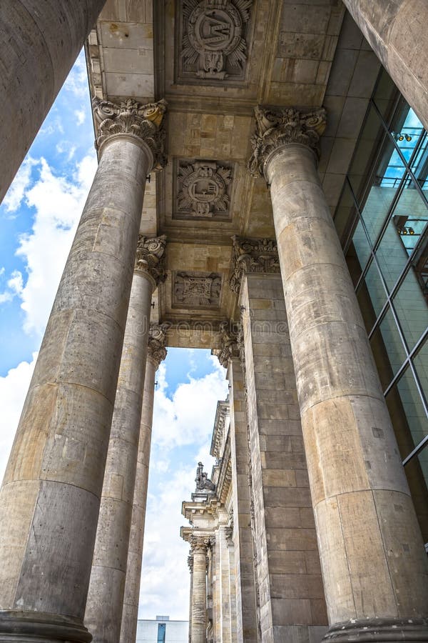 German Parliament (Reichstag) Building in Berlin Stock Photo - Image of ...