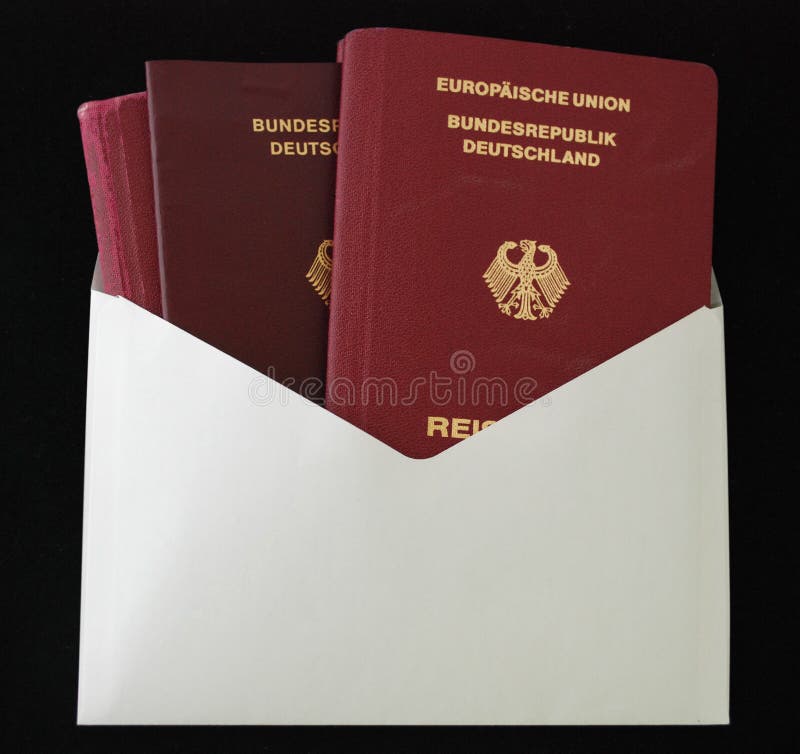 German passport stock photo. Image of journey, migrant - 13676828