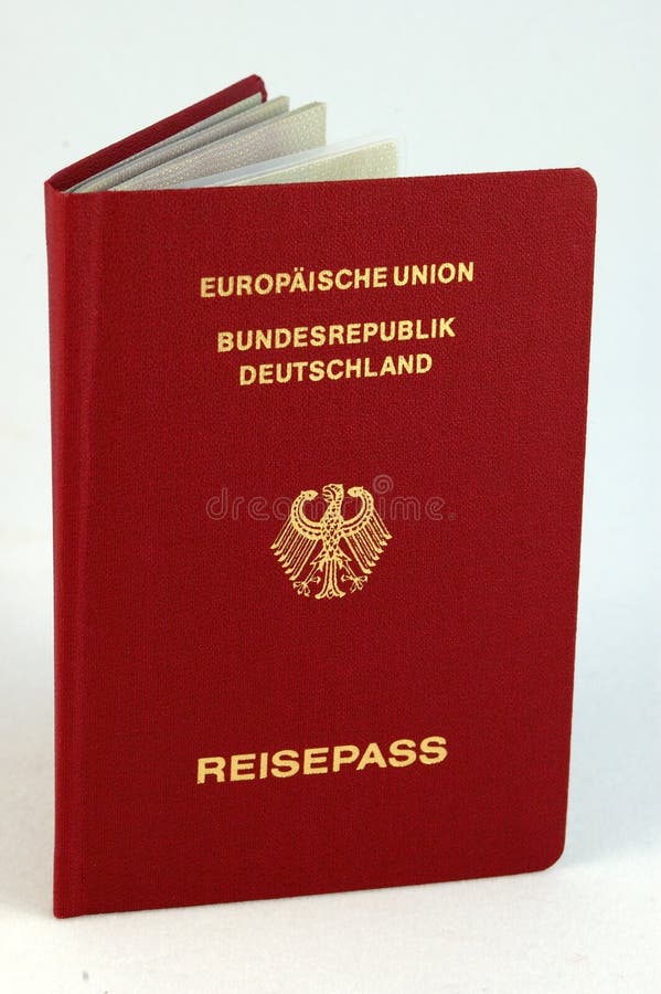 German residency stock photo. Image of german, passport, visa - 9426