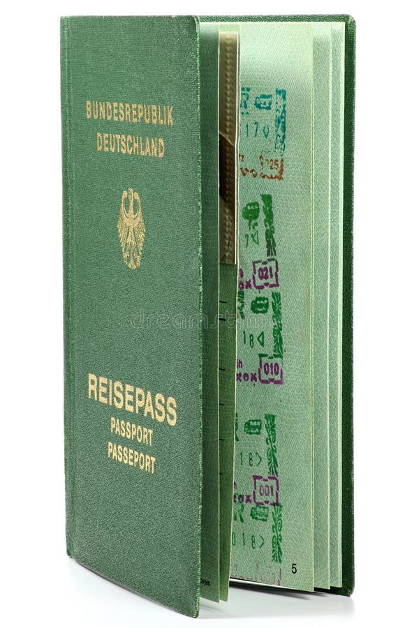 German passport stock image. Image of evidence, federal - 67126371