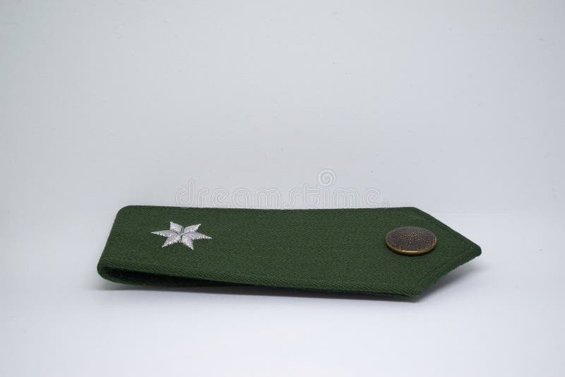 German Police Epaulets Isolated Stock Photo - Image of money, badge ...