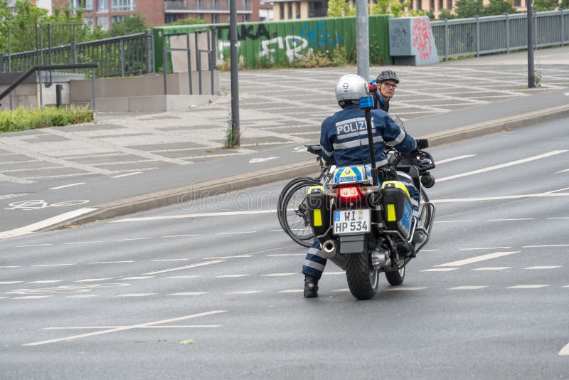 108 German Police Motorcycle Stock Photos - Free & Royalty-Free Stock ...