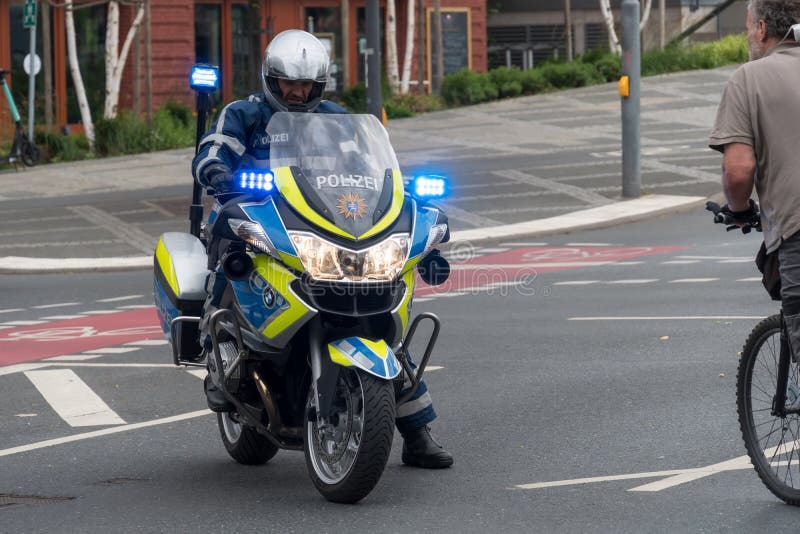 108 German Police Motorcycle Stock Photos - Free & Royalty-Free Stock ...