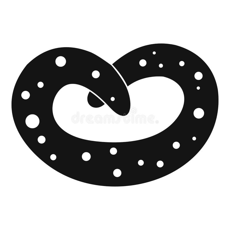 German Pretzel Icon, Simple Style Stock Illustration - Illustration of ... German Pretzel Icon, Simple Style Stock Illustration - Illustration of ...
