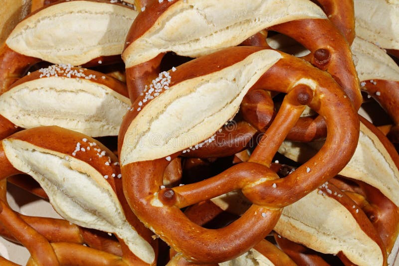 German Pretzel stock photo. Image of bakery, crunchy - 67873594