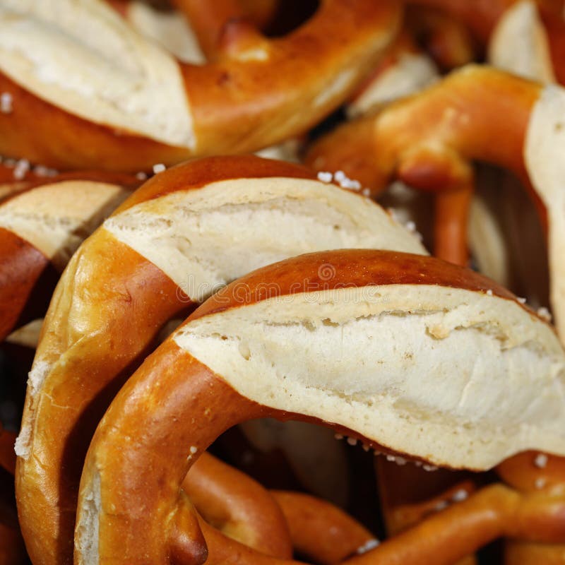 German Pretzel stock image. Image of crunchy, germany - 67874255