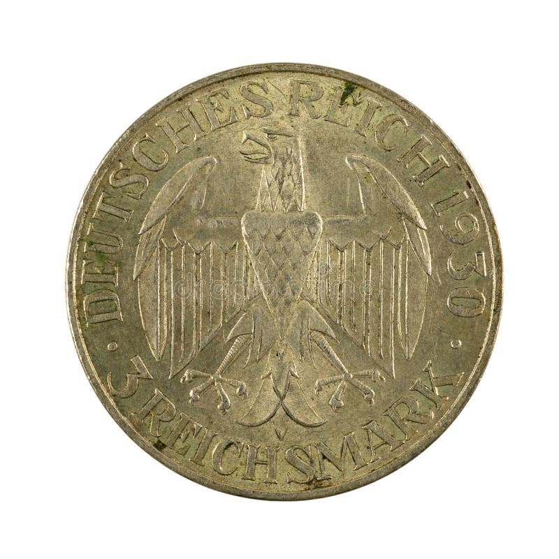 100 German Reichsmark stock image. Image of symbol, bill - 13073897