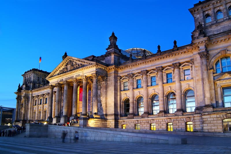 German Reichstag (Congress) Stock Photo - Image of building, political ...