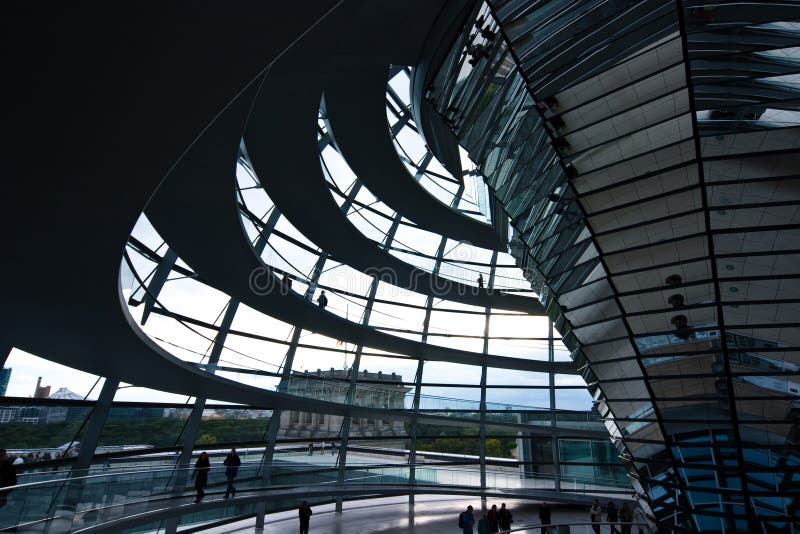 German Reichstag Dome stock image. Image of government - 7861467