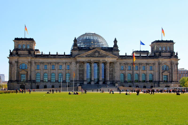 German Reichstag Parliament in Berlin Editorial Photo - Image of ...