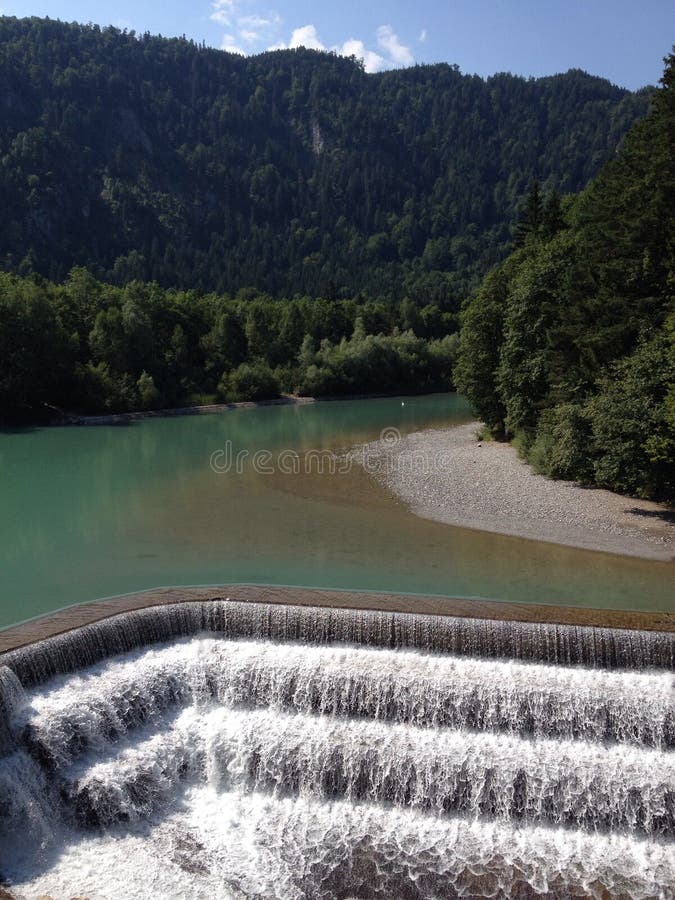 German River stock photo. Image of bavaria, waterfall - 63462222