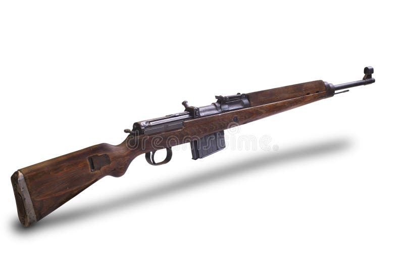 German Semi-automatic Rifle - Gewehr 43 Stock Photo - Image: 8050256