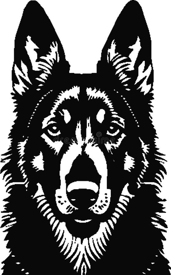 German Shepard Drawing Stock Photos - Free & Royalty-Free Stock Photos ...