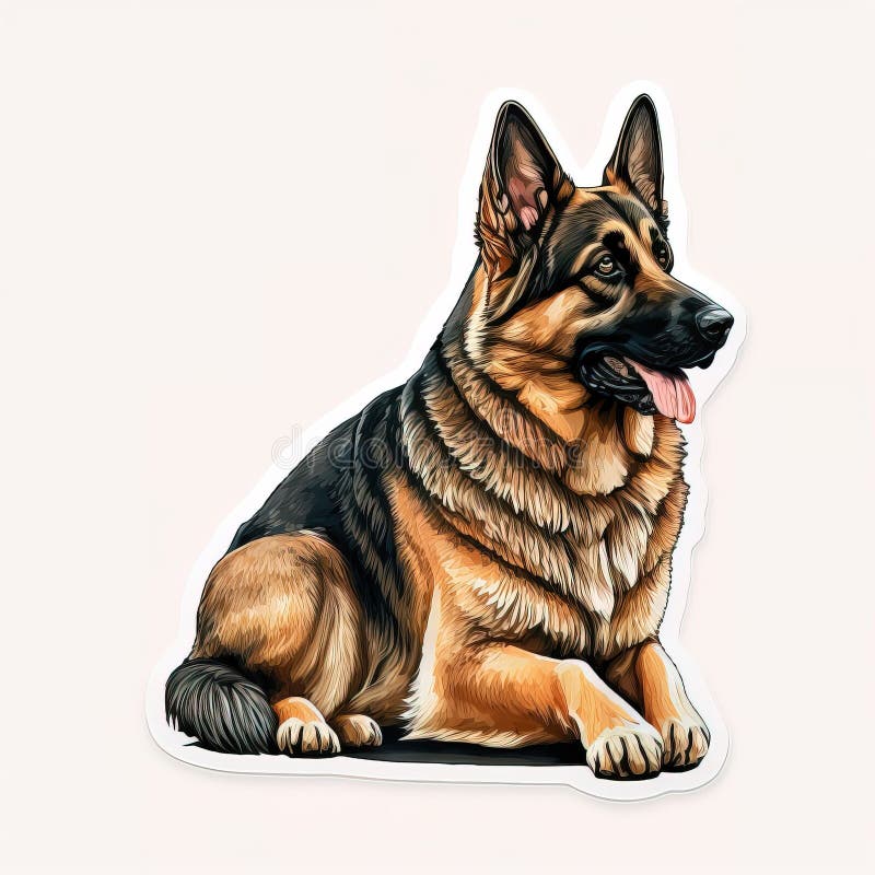 Shepherd Sticker Stock Illustrations – 526 Shepherd Sticker Stock ...