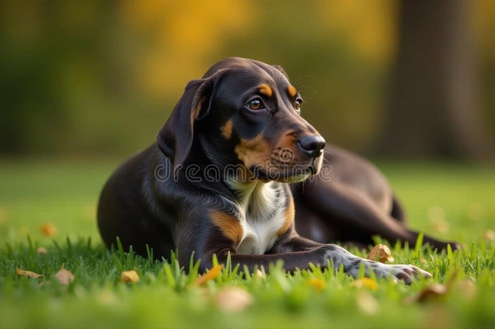 German Shorthaired Pointer Resting, Ears Alert , German Shorthaired ...