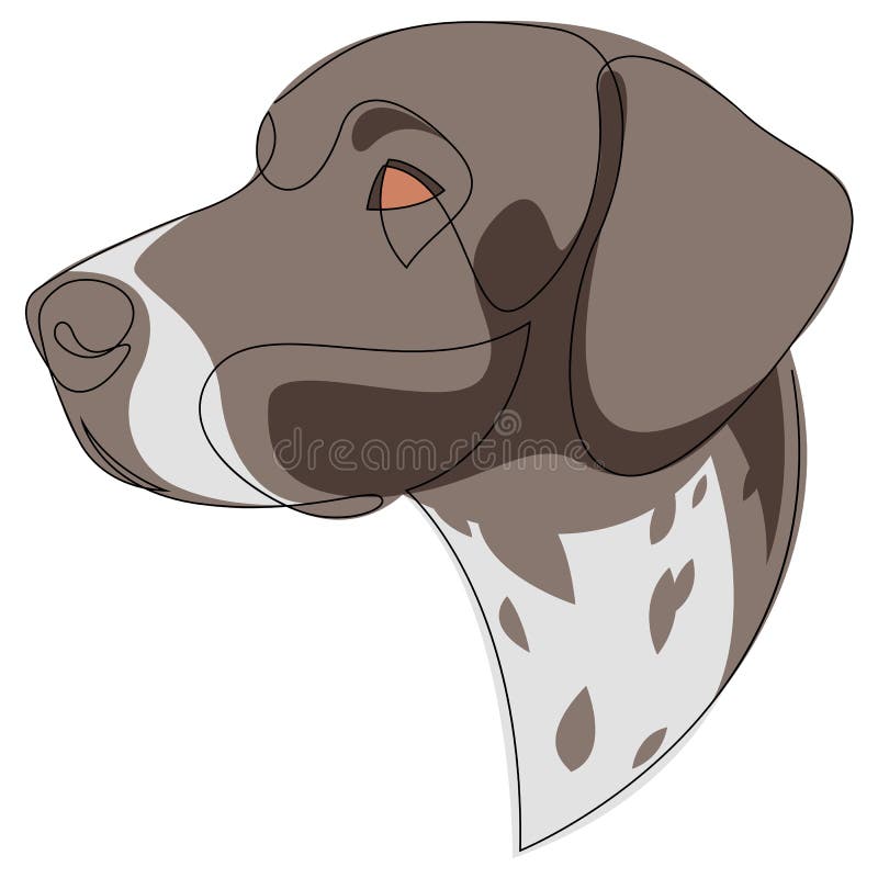 Gsp Dog Vector Stock Illustrations – 19 Gsp Dog Vector Stock ...