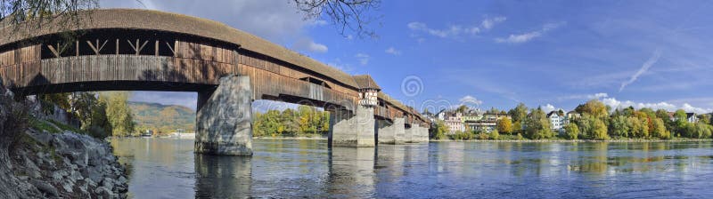 German Side and Bad Sackingen Stock Image - Image of river, romantic ...