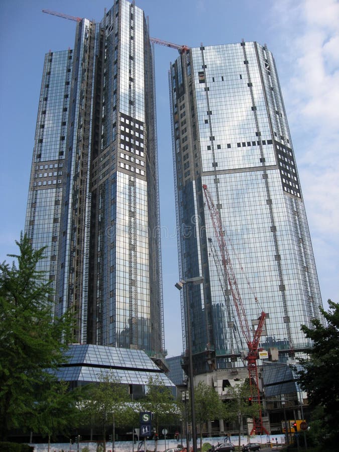 German skyscrapers stock image. Image of architecture - 11447737