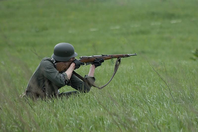 German soldier. editorial stock image. Image of military - 12088989