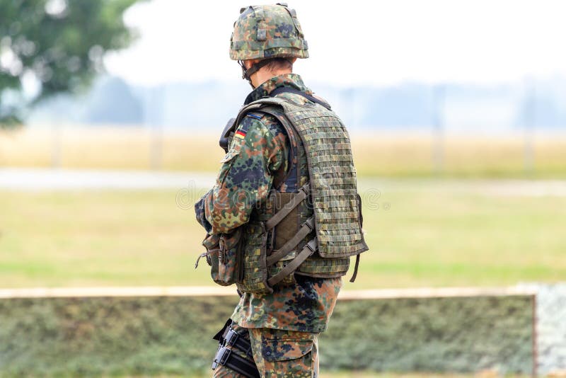 German Soldier Checking Civilians Editorial Image - Image of town ...