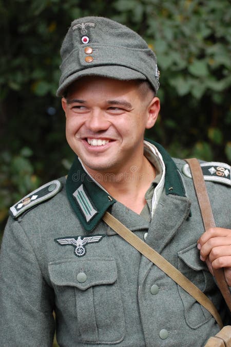 German soldier of WW2 stock image. Image of army, male - 10974419