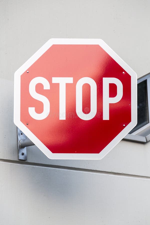 German Stop Sign