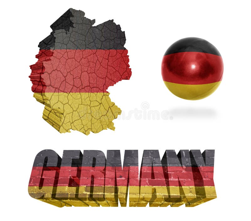 German Symbols stock illustration. Illustration of country - 100410526
