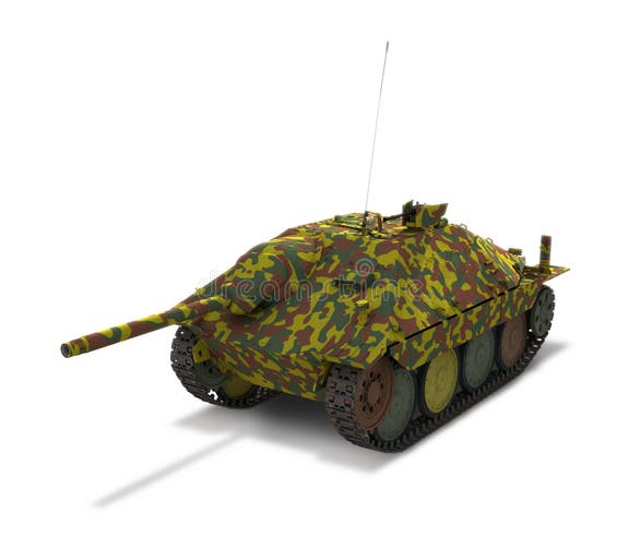 German Tank Hetzer stock photo. Image of panzer, warfare - 67705158