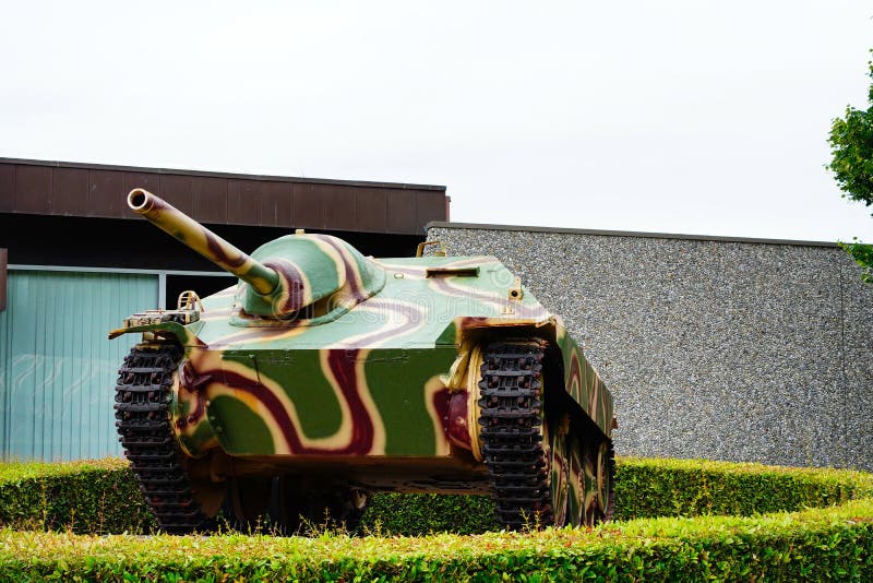 German Tank Destroyer Hetzer Stock Image - Image of germany, armor ...