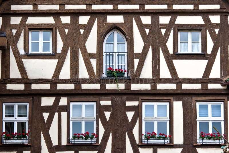 German timber framing stock photo. Image of architecture - 9898224