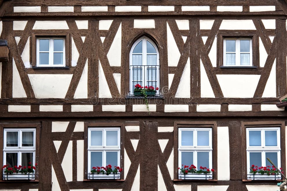 German timber framing stock photo. Image of architecture - 9898224