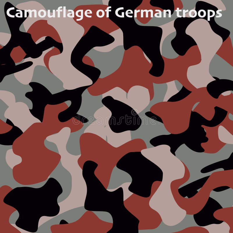 German Troops. Professional Army Pixel Camouflage of Germany Stock ...