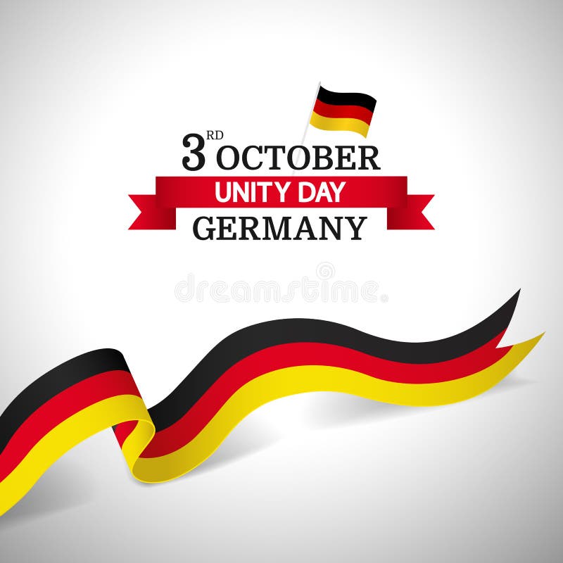 German Unity Day stock vector. Illustration of independence - 228412038