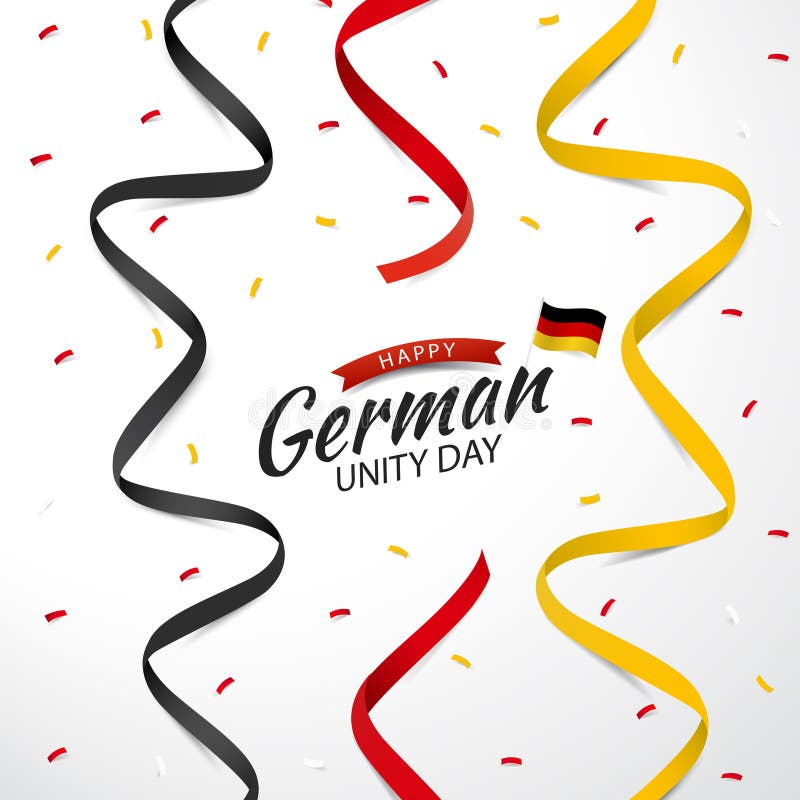 German Unity Day stock vector. Illustration of holiday - 289664100