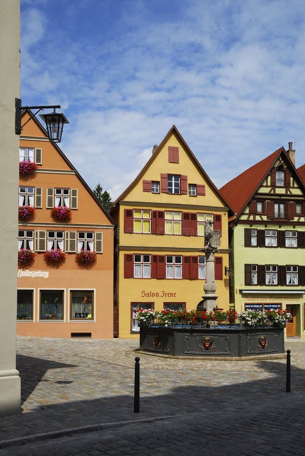 German village stock image. Image of german, cute, gate - 20878787