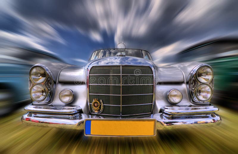 German vintage car stock photo. Image of cloudy, dawn - 22418142