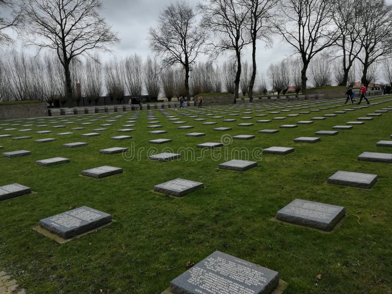 German War Graves in Cemetery Stock Image - Image of graves, german ...