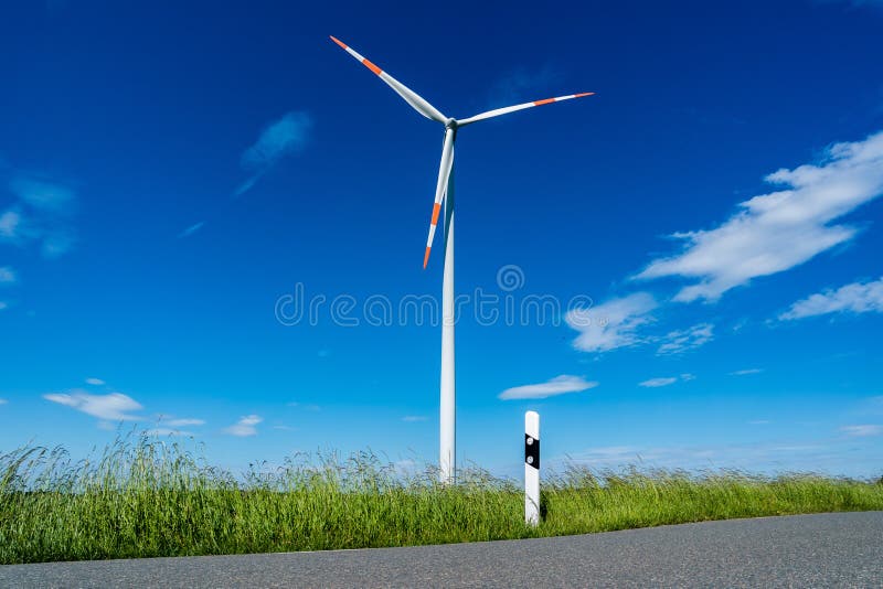 German Wind turbine stock photo. Image of power, energy - 193596832