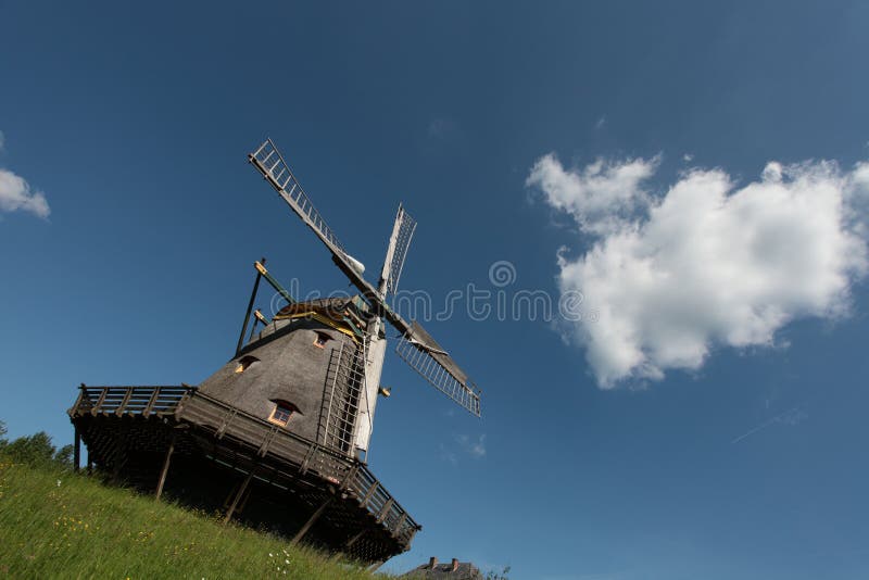 German Windmill stock image. Image of nature, windmill - 17152275