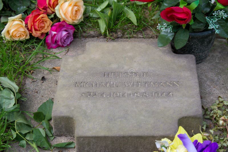 The German WW2 Cemetery in Normandy Editorial Photo - Image of graves ...
