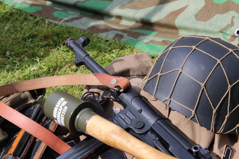 The German WW2 Weapons and Equipment Editorial Photo - Image of ...