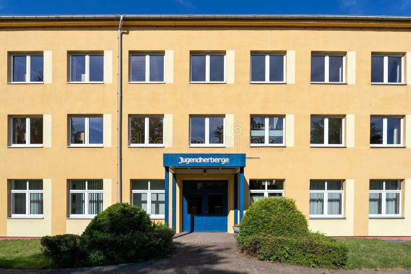 German youth hostel editorial photo. Image of outdoor - 190367236