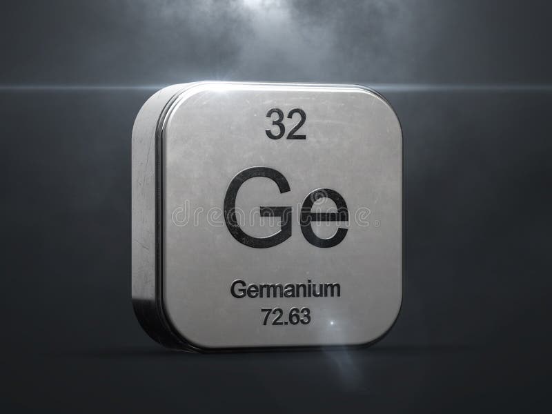 Germanium Periodic Table of the Elements Vector Stock Vector ...