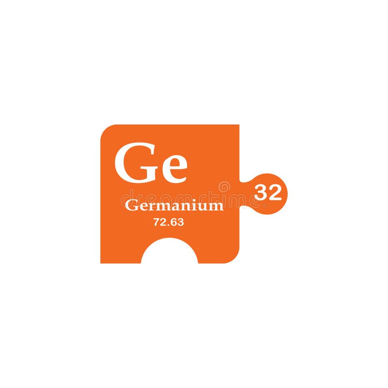 Germanium logo icon stock vector. Illustration of table - 380715688