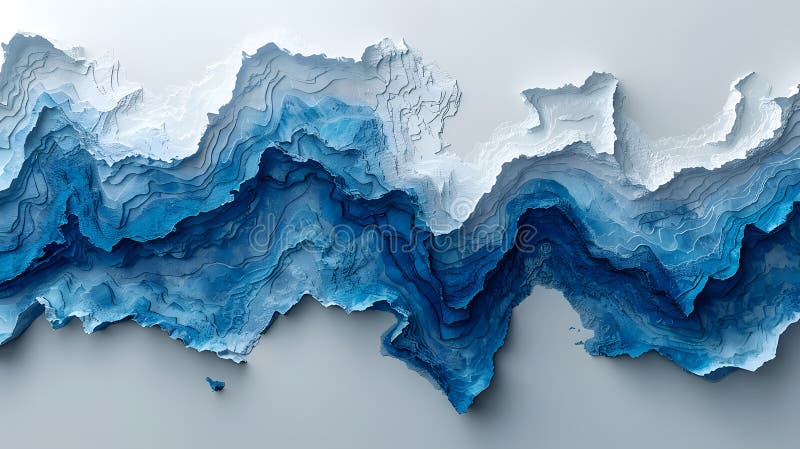 Germany Abstract Digital Map Illustration Stock Illustration ...