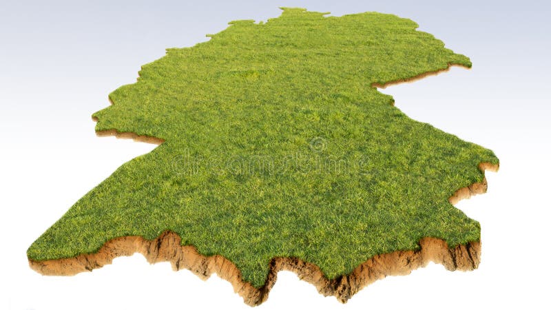 Germany as an island stock image. Image of europe, field - 41307203