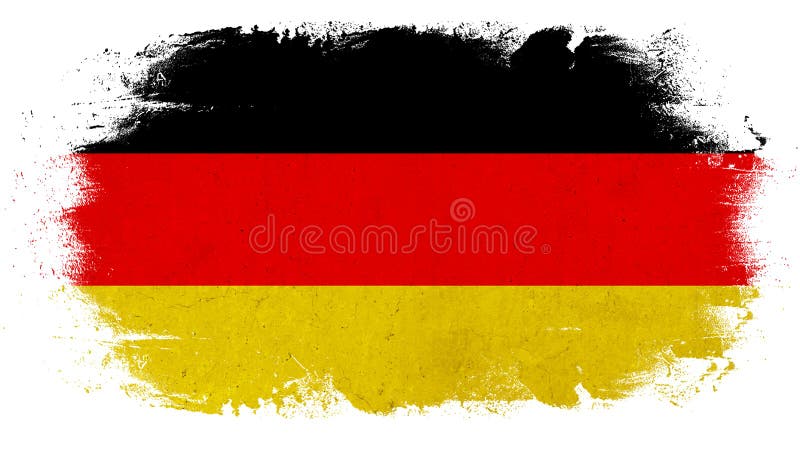 Germany Background Pattern Template - Abstract Brushstroke Paint Brush ...