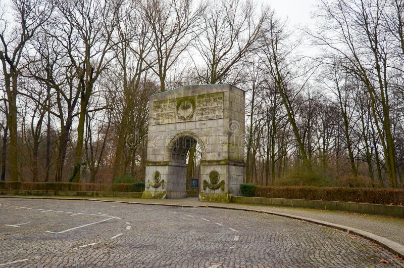 Germany. Treptow Park in Berlin. February 17, 2018 Editorial Image ...